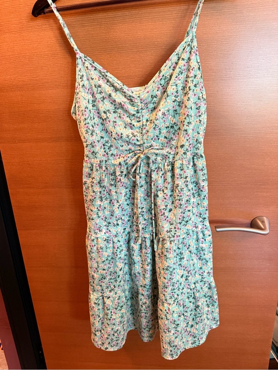 Lush | Dresses | Lush Mint Green Floral Dress With Ruching Detail ...